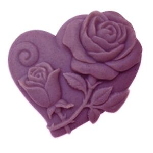 Corazón con rosa y botón | Detalles sin Fin